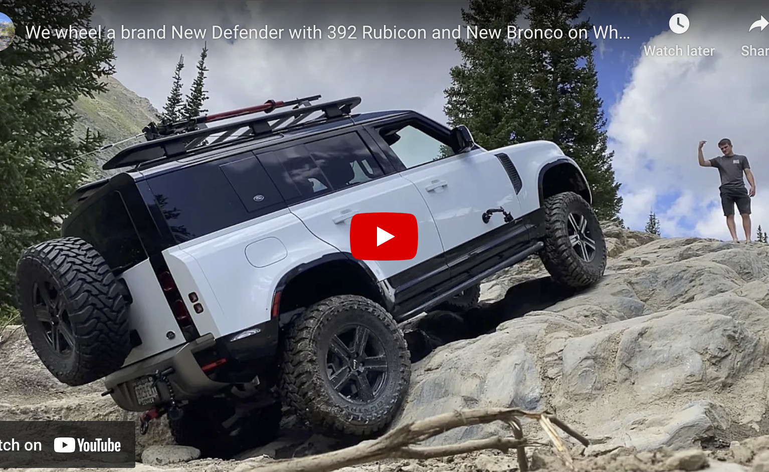 Video: Land Rover Defender 110 Takes on Wheeler Lake - Rover Overland