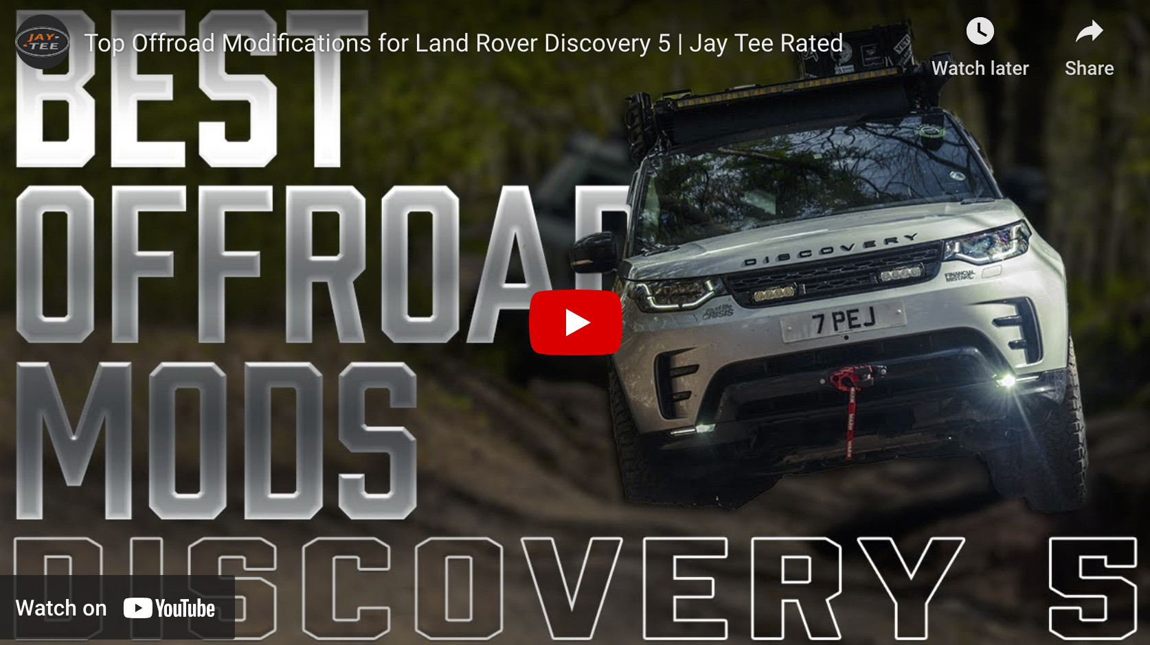 Video: Land Rover Discovery 5 with Offroad Mods - Rover Overland