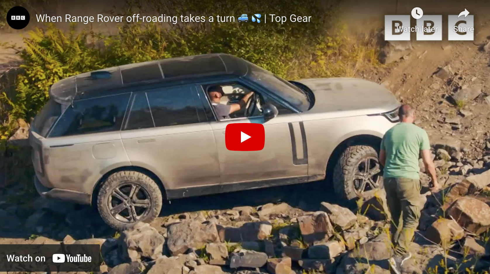 Video: Off-Roading in a New Range Rover - Rover Overland