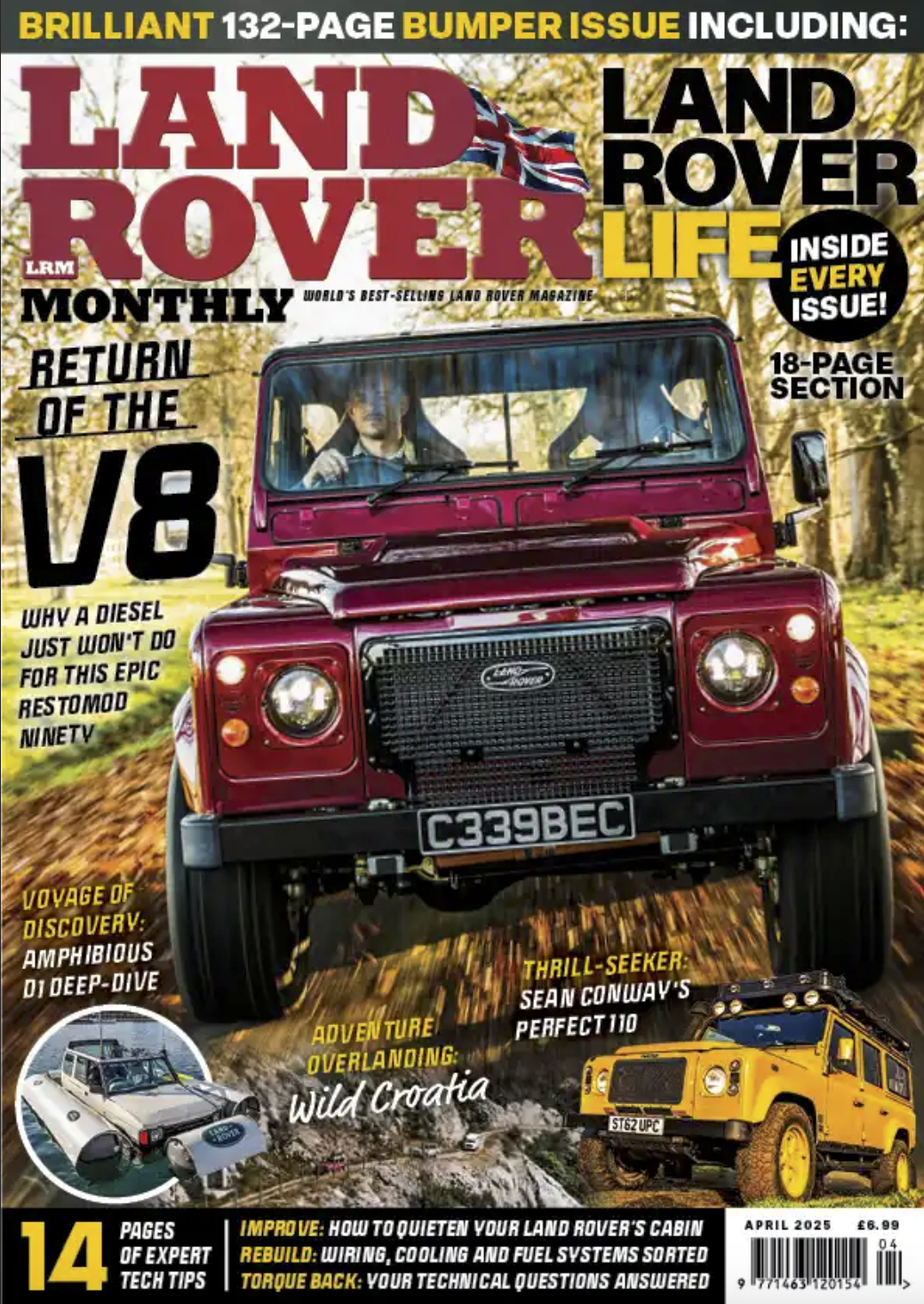 Off-Roading Classic Defenders, an Amphibious Discovery and More in the ...