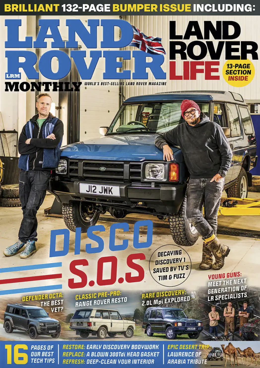 Classic Rovers, the Defender OCTA and More in Land Rover Monthly ...