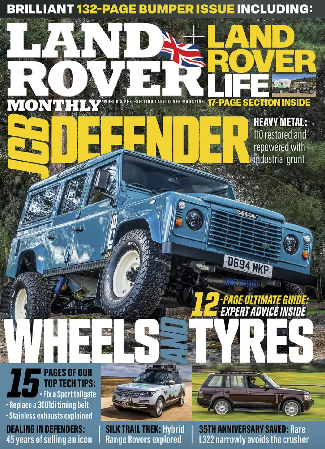 A Restored Defender 110, Range Rovers and More in the New Issue of Land ...
