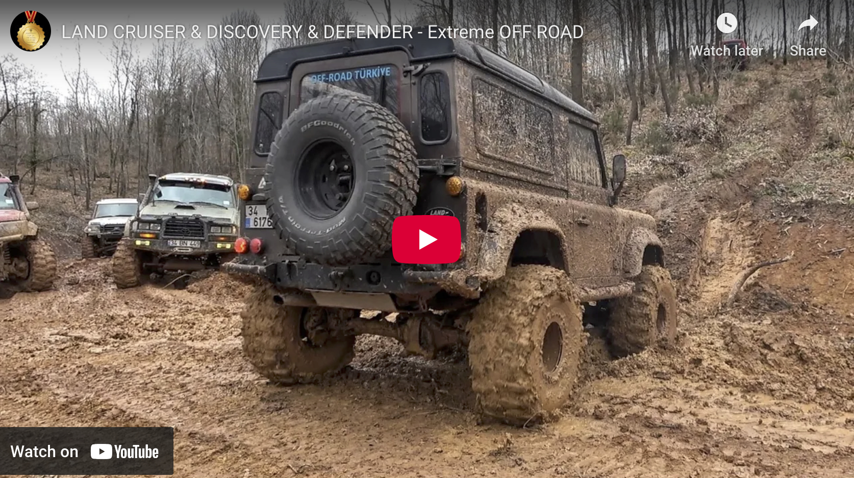 Video: Off-Roading in a Defender 90 and Discovery II - Rover Overland