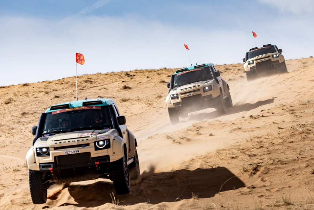 Defender Rally Successfully Reach Halfway Mark on 2026 Dakar - Rover ...