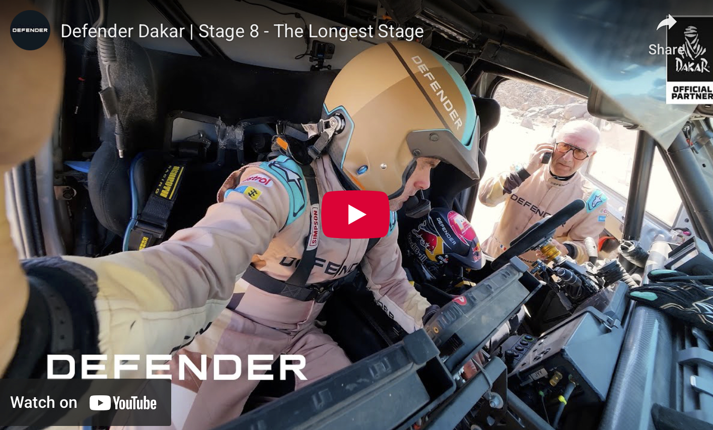 Video: Defender Dakar | Stage 8 - The Longest Stage - Rover Overland